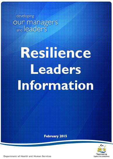 Department of Premier and Cabinet - Building Resilience